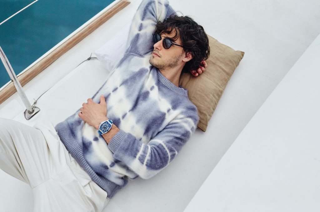 Bruno Corteletti em campanha para Franck Muller JP – Gossip Boy